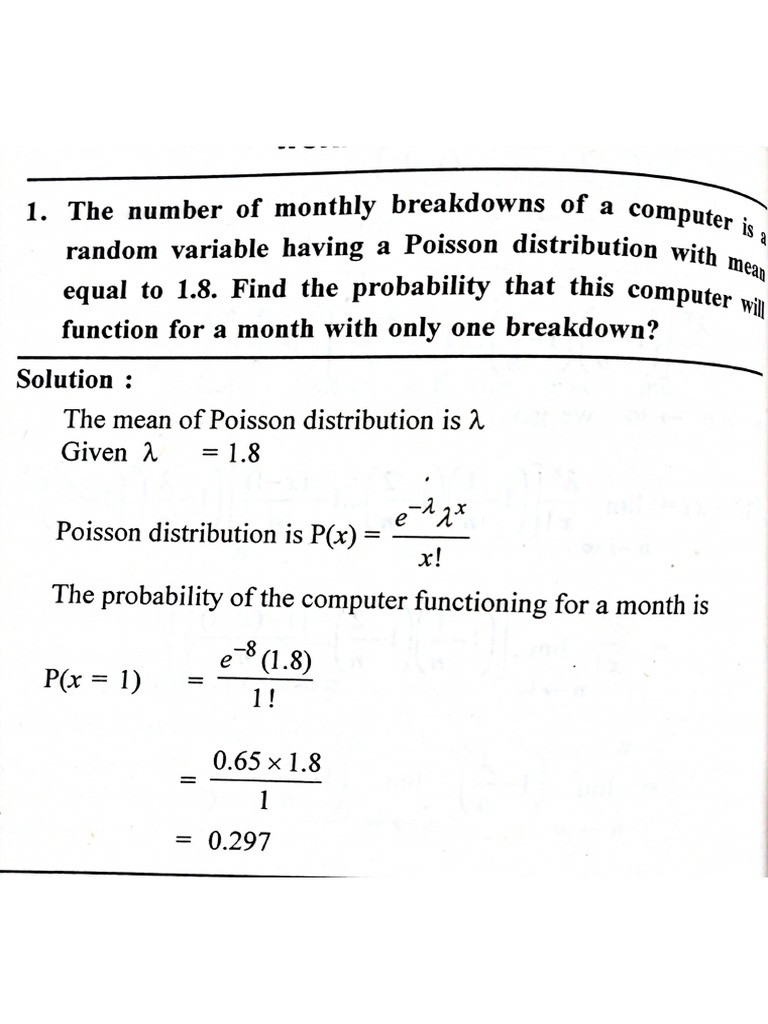 Poison Distribution | PDF