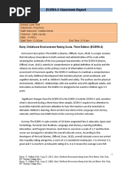 Early Childhood Environment Rating Scale (ECERS-R) | PDF | Behavioural ...