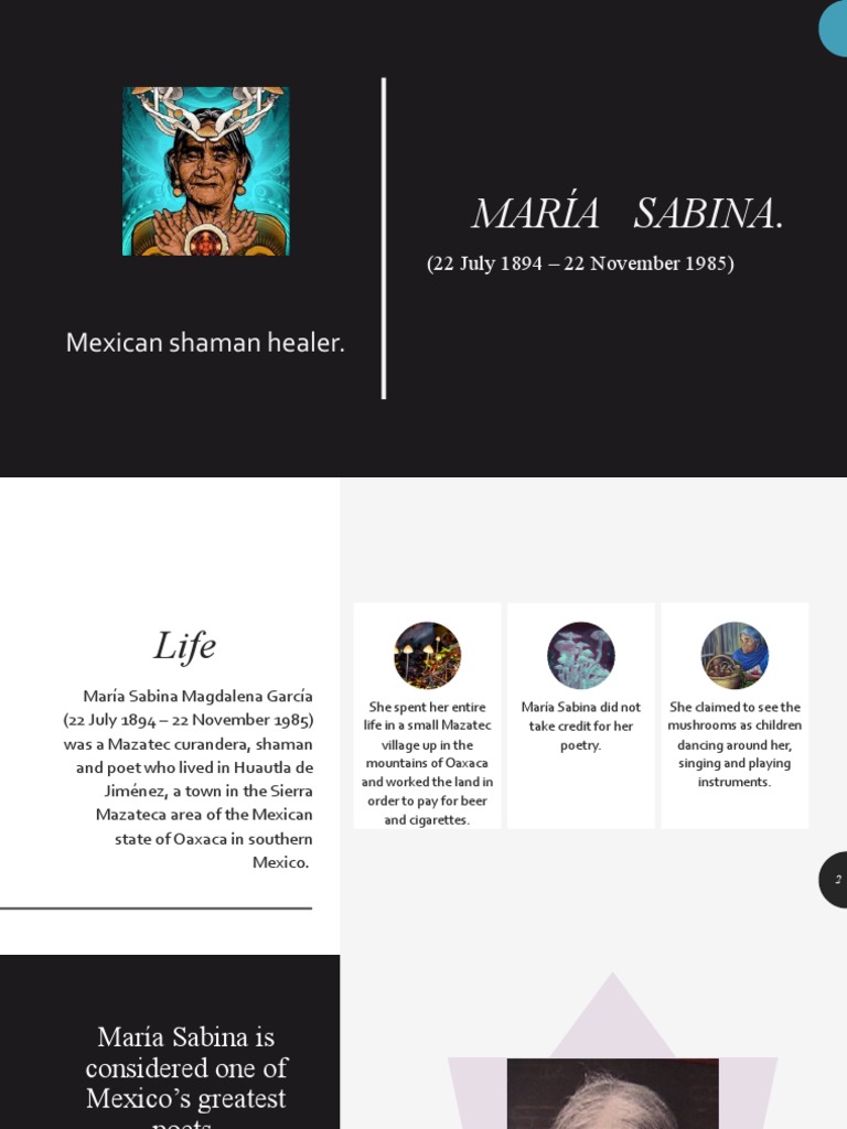 María Sabina: Mazatec Poet and Shaman | PDF