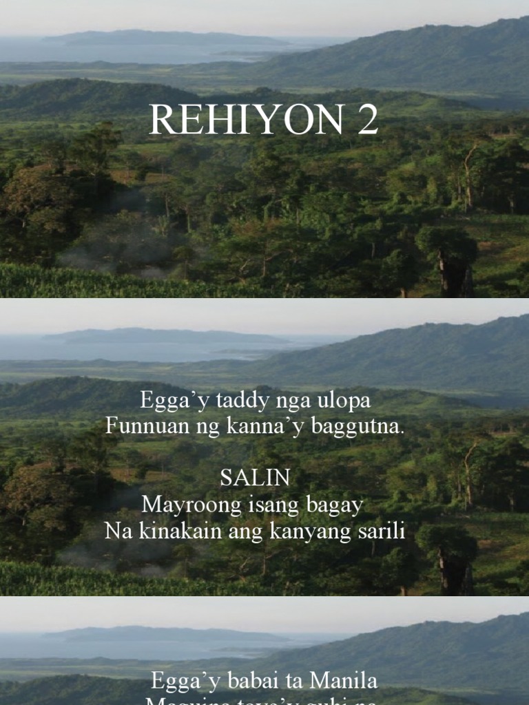 Rehiyon 2 | PDF