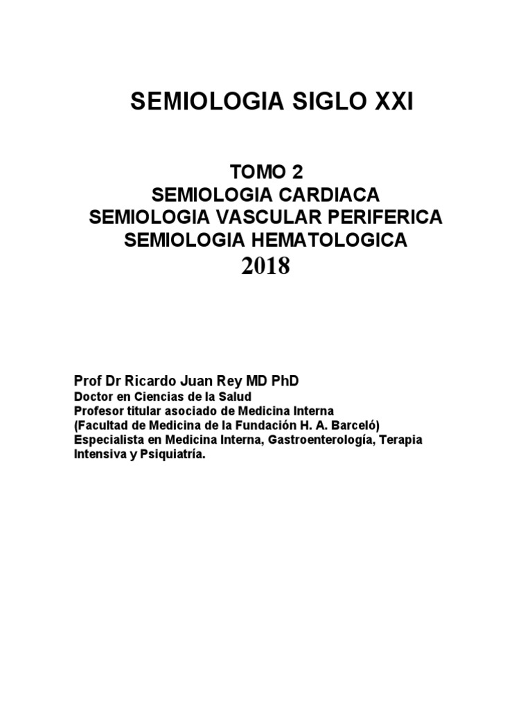 Libro Semio Siglo Xxi - Tomo 2 | PDF | Edema | Infarto de miocardio