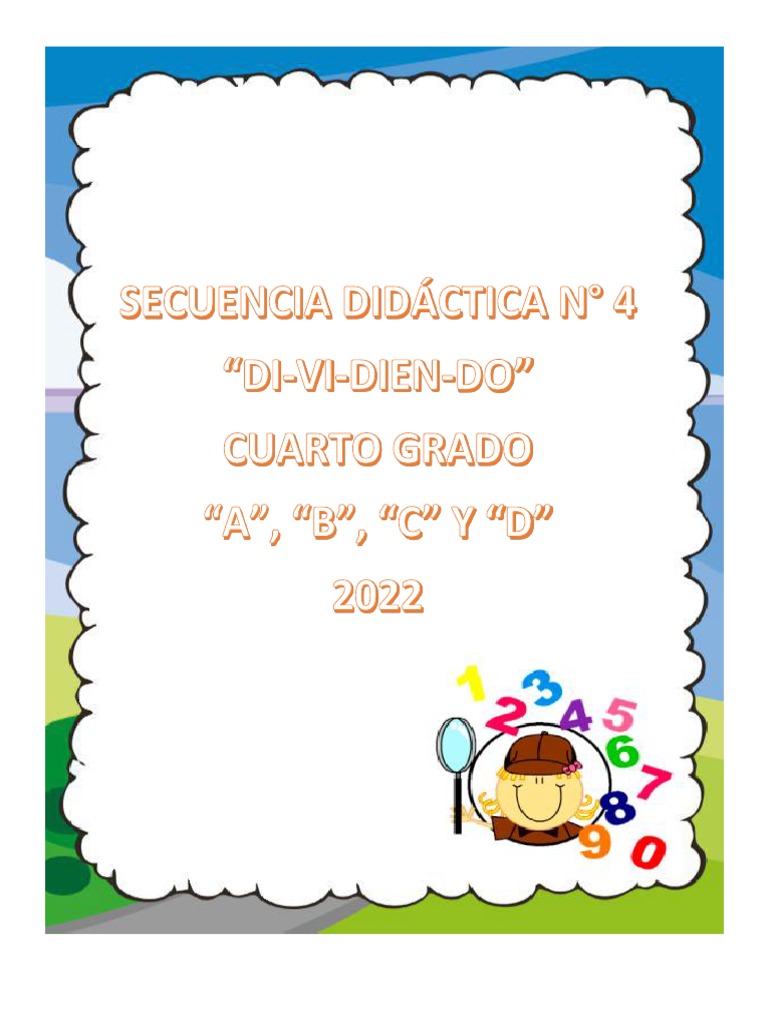 Secuencia Div. Mult. | PDF | División (Matemáticas) | Matemáticas