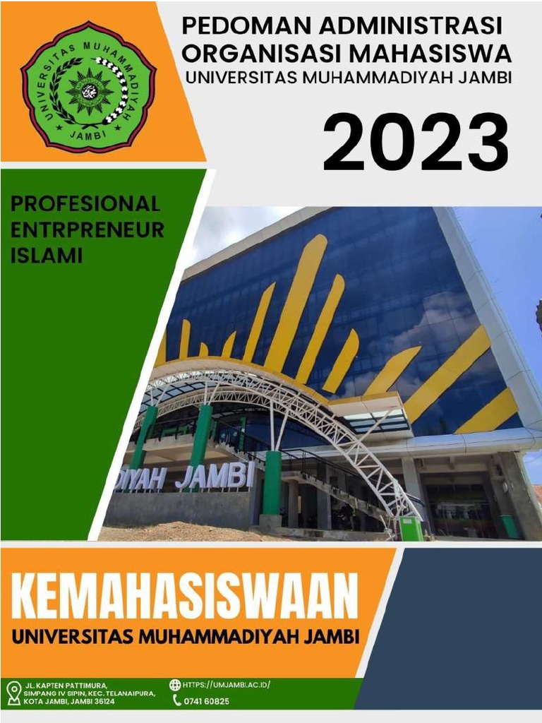 Pedoman Administrasi Mahasiswa UM Jambi | PDF