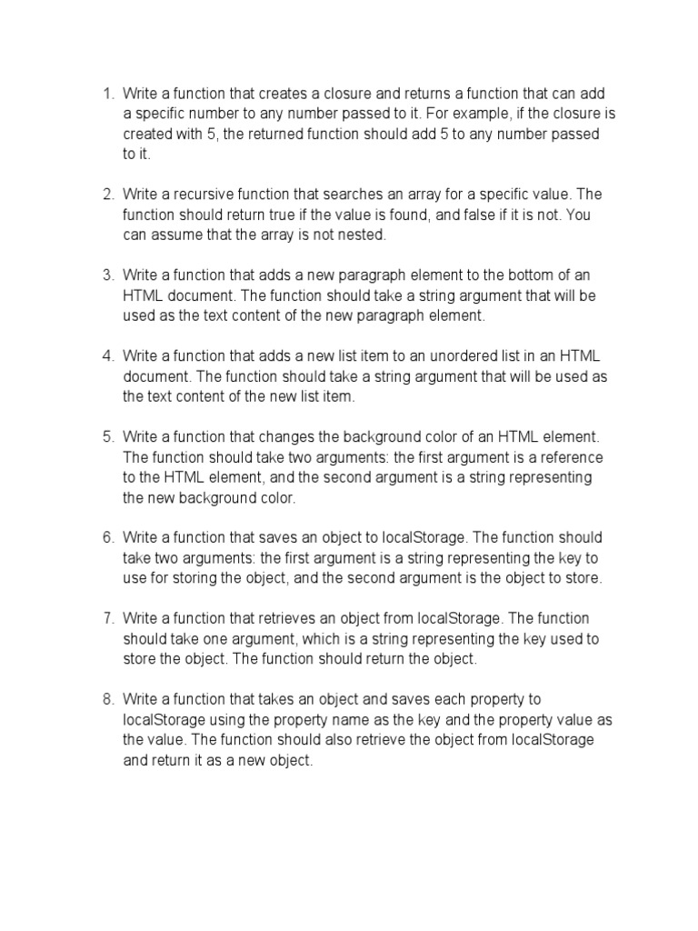 Javascript Assignment 2 Pdf 