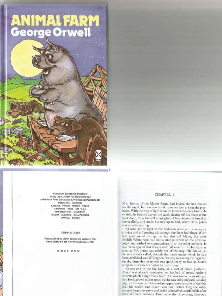 ANIMAL FARM- George Orwell (1,2) | PDF