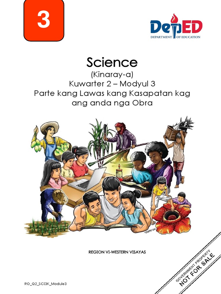 Sci3 - Q2 - Mod3 - Parte Kang Lawas Kang Kasapatan Kag Ang Anda Nga Obra - V2 | PDF