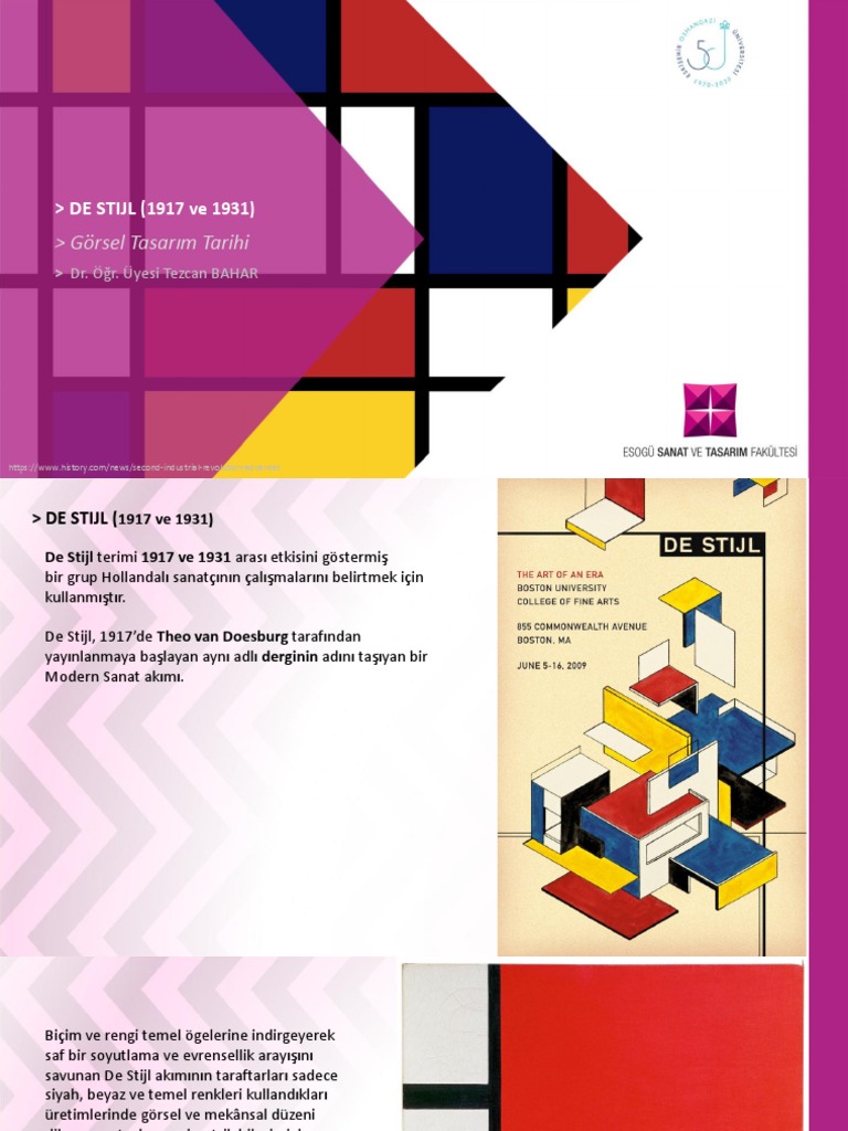 Görsel Tasarım Tarihi: de Stijl ( | PDF