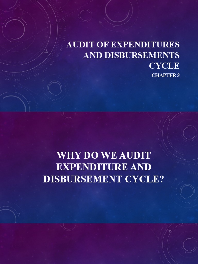 Audit of Expenditures and Disbursements Cycle | PDF | Payroll | Expense