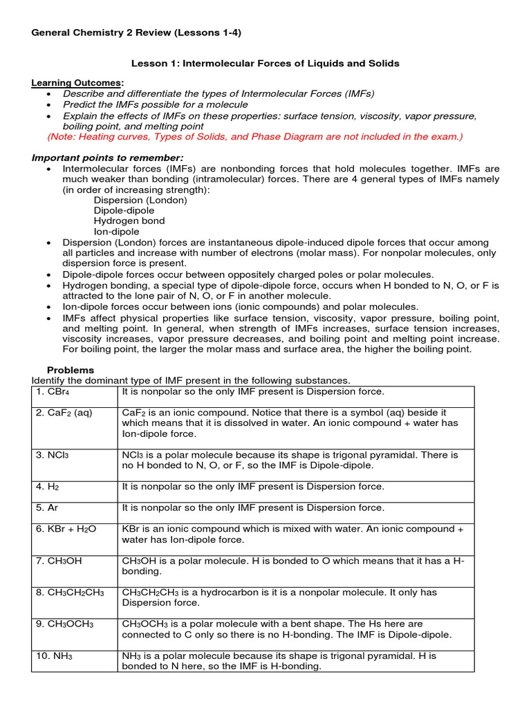 Boiling Point, and Melting Point | PDF | Reaction Rate | Intermolecular Force