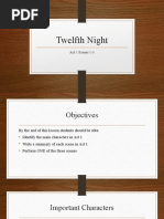 Comparative Table - Twelfth Night and She's The Man | PDF | Twelfth Night