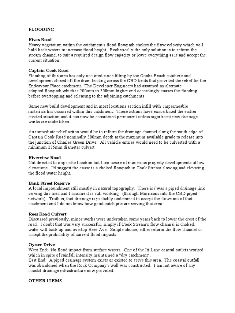 Flooding Report | PDF | Pumping Station | Flood