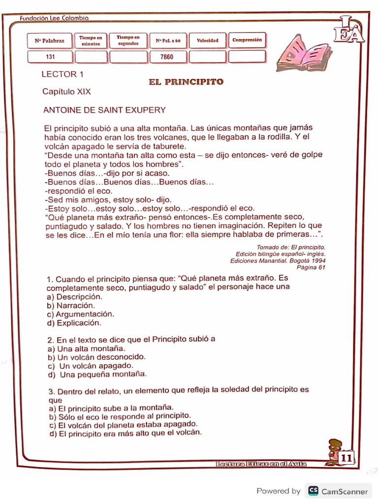 El Principito Taller | PDF