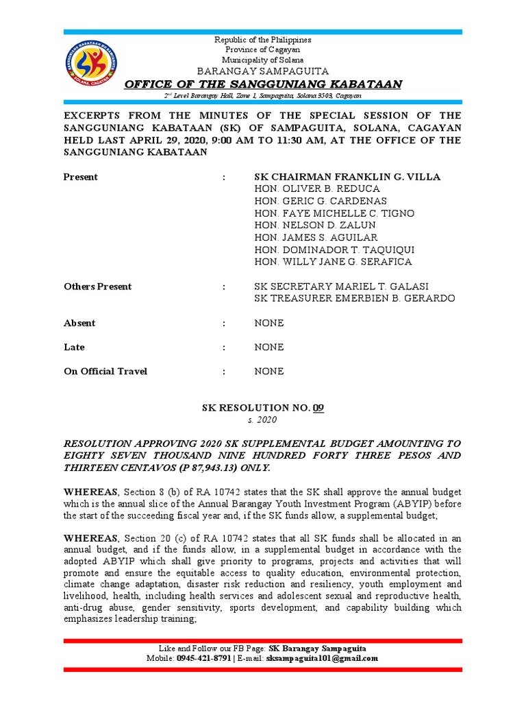 Sk-Reso-2020-09 Copied | PDF