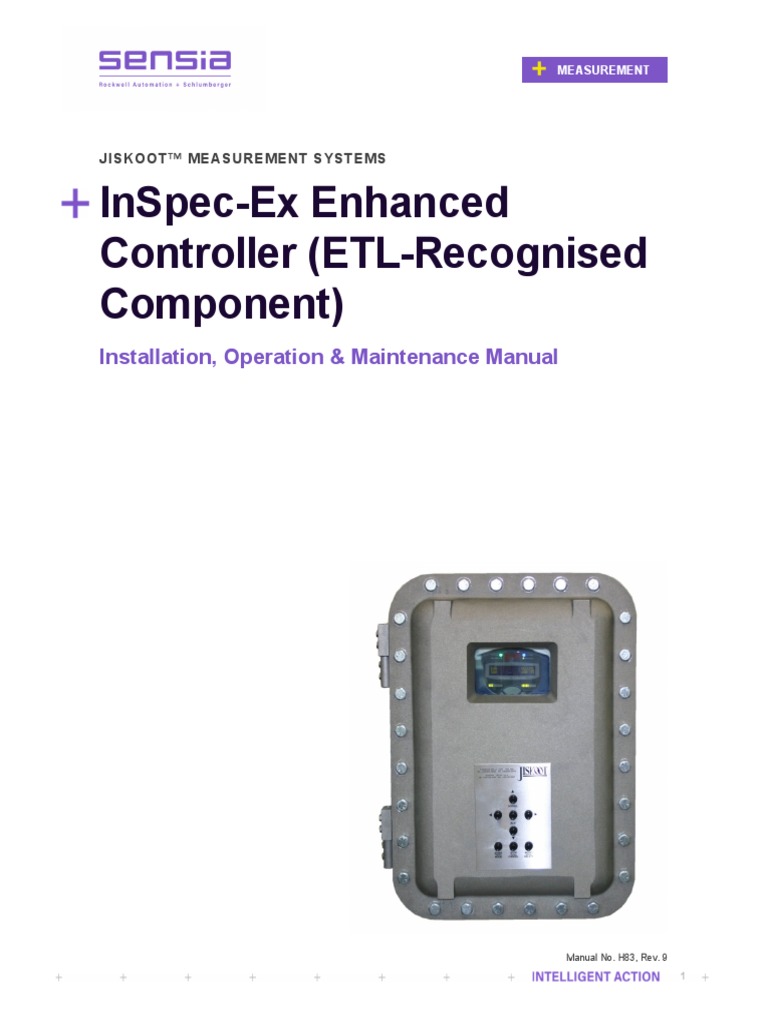 JISKOOT InSpec-Ex ETL Manual | PDF | Electrical Wiring | Relay