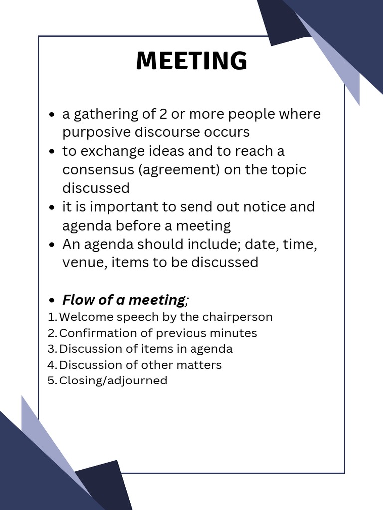 TE2091 MEETING and MINUTES & FORMAL LETTER | PDF | Committee | Voting