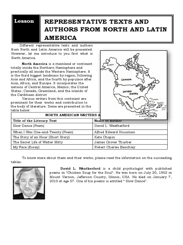 North and Latin America | PDF | Poetry