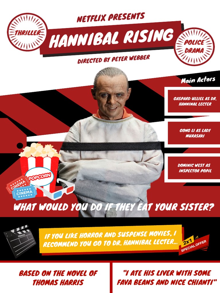 Hannibal Rising: A Netflix Thriller | PDF
