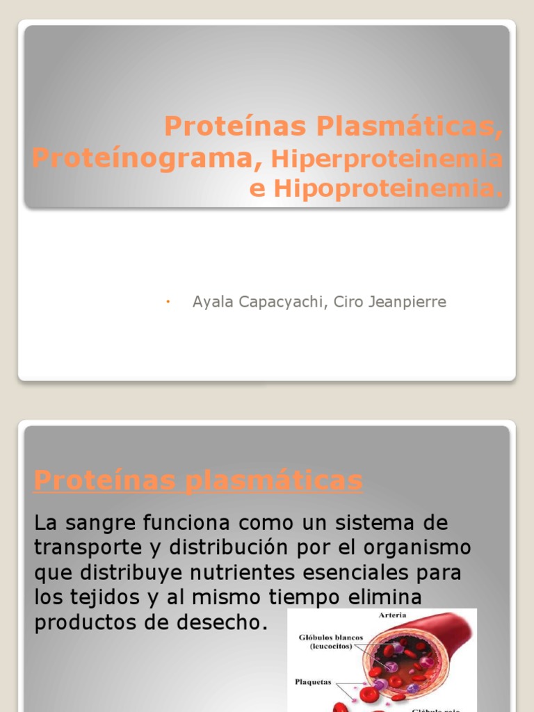 Hiperproteinemias e Hipoproteinemias | PDF | Anticuerpo | Proteínas
