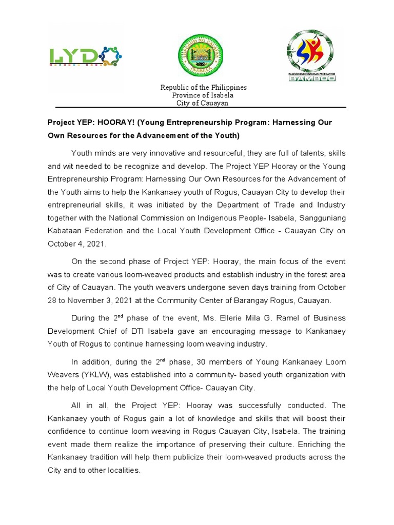 4 3 4-Project-YEP | PDF