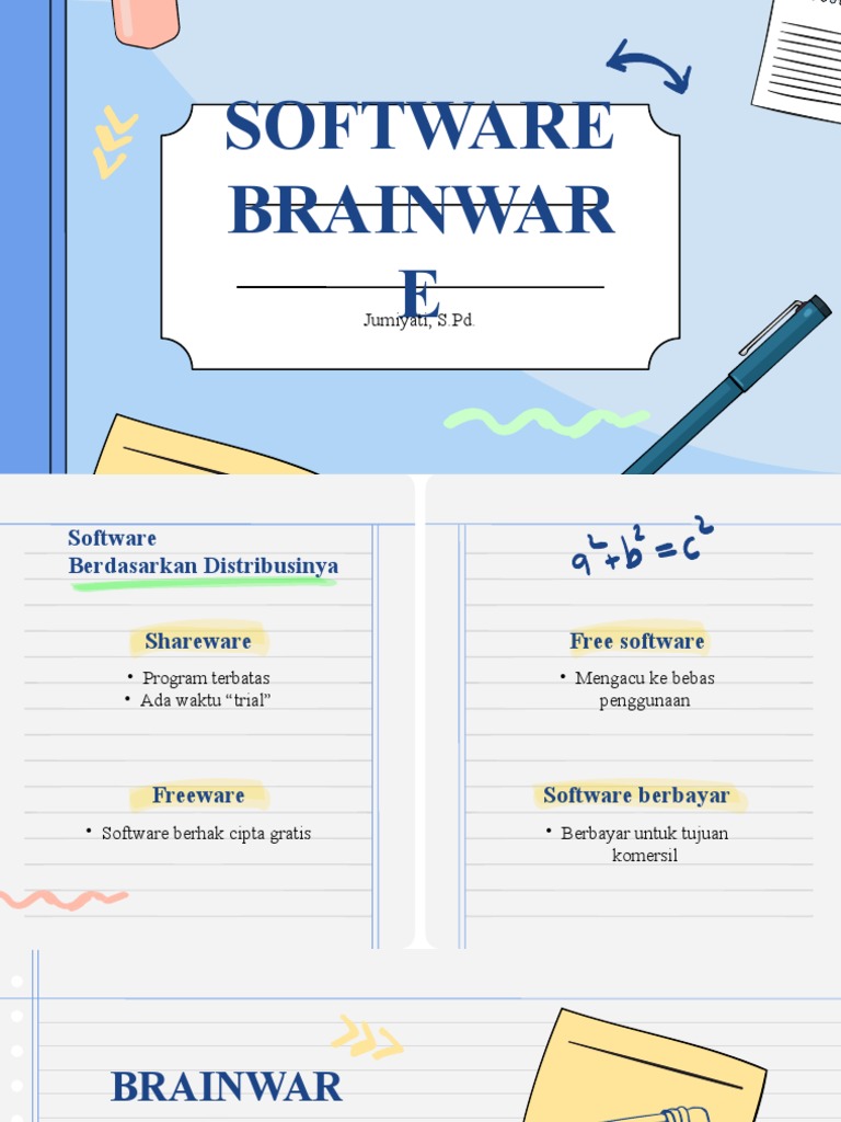 Software Dan Brainware | PDF | Teknologi & Rekayasa | Seni