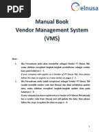 Panduan Login VMS Elnusa dan MFA | PDF