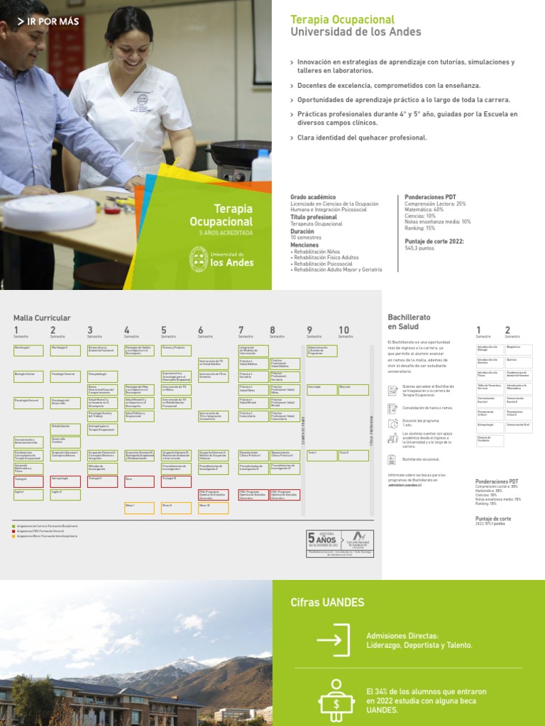 Malla Terapia Ocupacional 2022 | PDF | Terapia ocupacional | Sicología