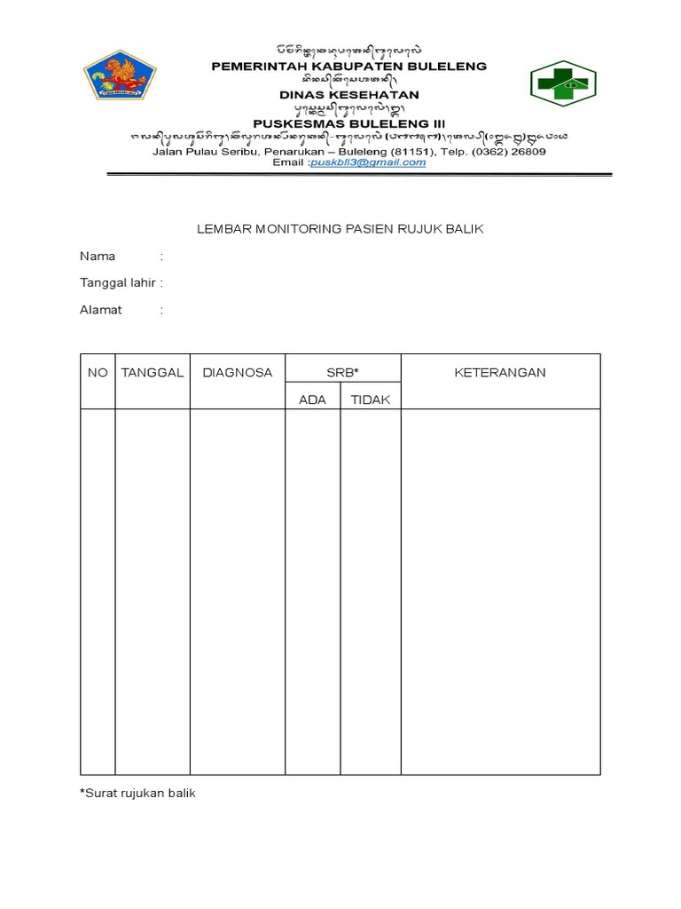 Form Monitoring PRB | PDF