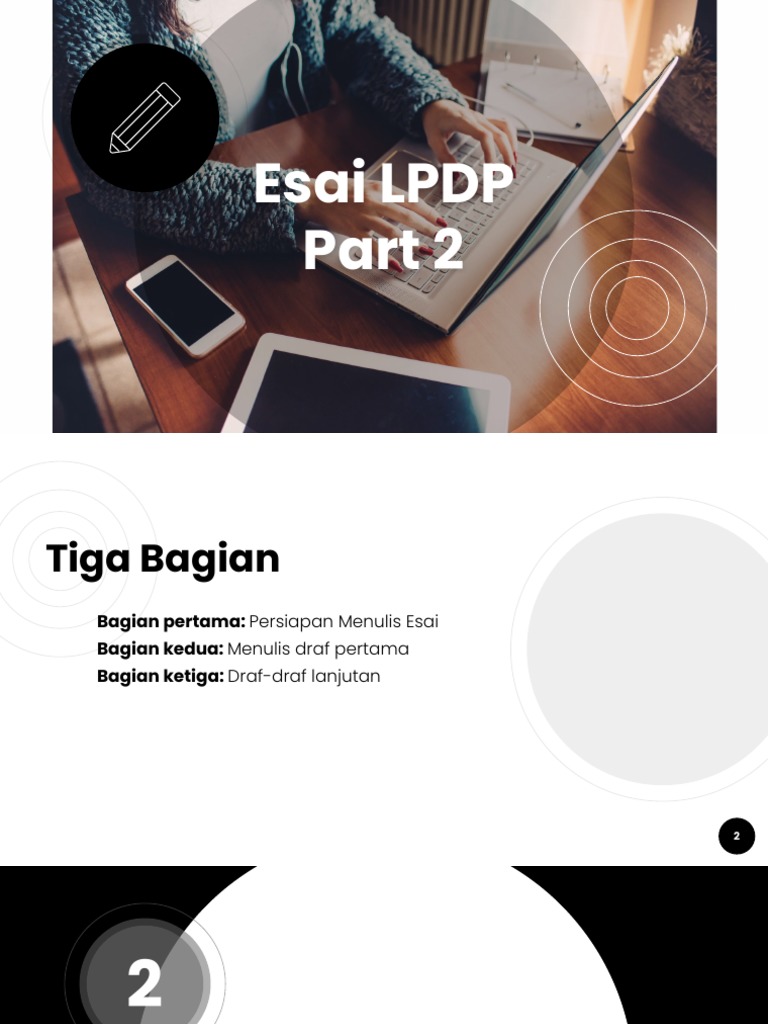 Esai LPDP Part 2 - Draf Pertama | PDF