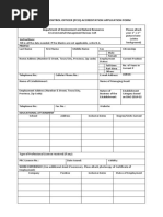 PCO Accreditation Application Form | PDF