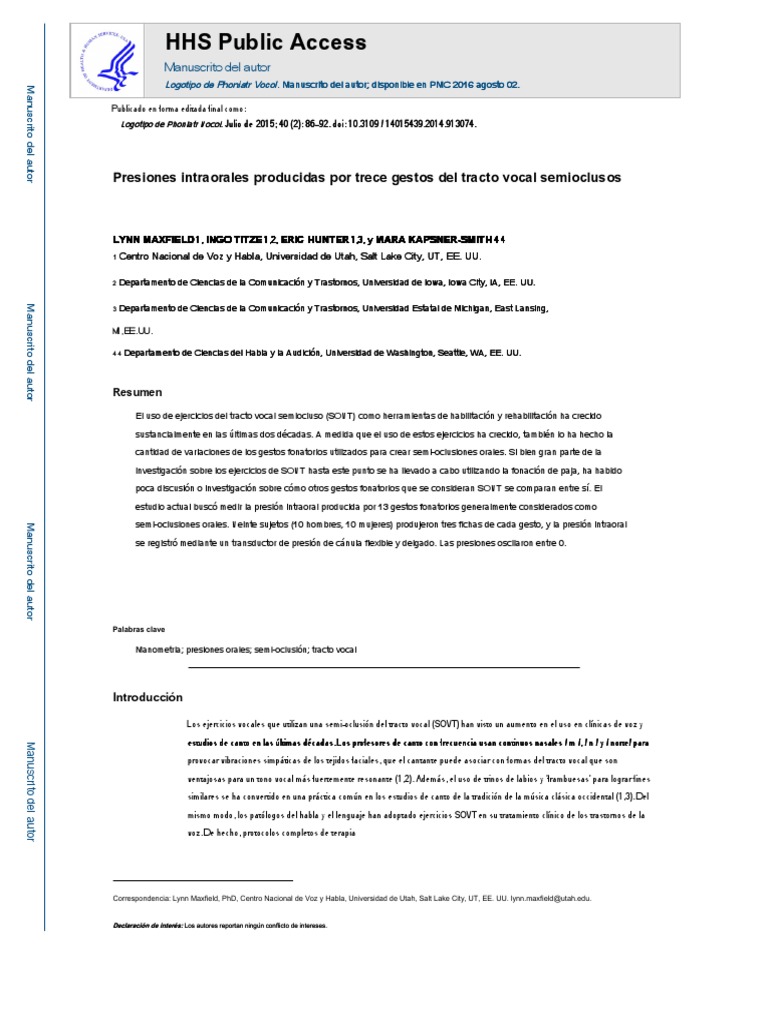 Grado de Resistencia en 13 Ejercicios de TVSO | PDF | Vocal | Canto