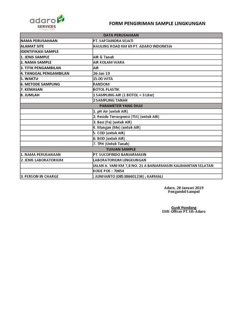 Form Pengajuan | PDF