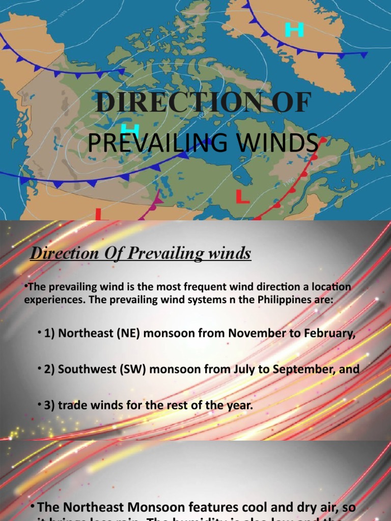 Direction Of: Prevailing Winds | PDF