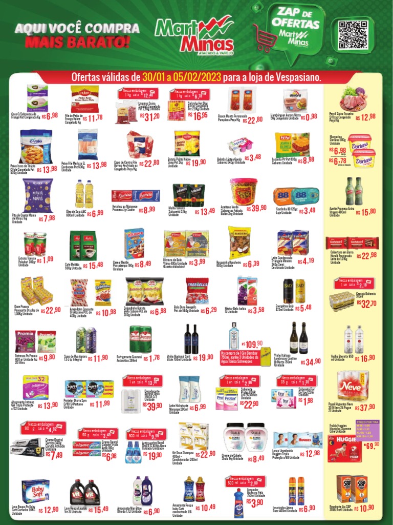 Ofertas Válidas de para A Loja de Vespasiano.: R$ R$ R$ R$ R$ | PDF | Alimentos | Comidas e bebidas