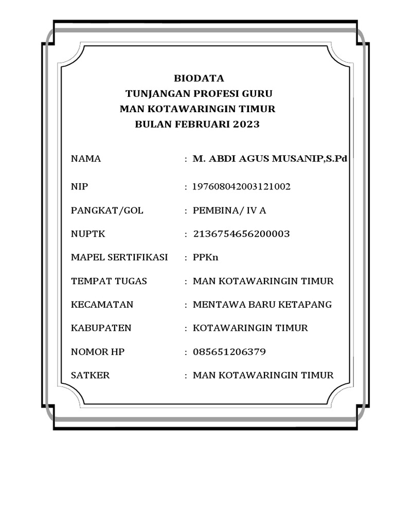 Cover Tukin & TPG | PDF