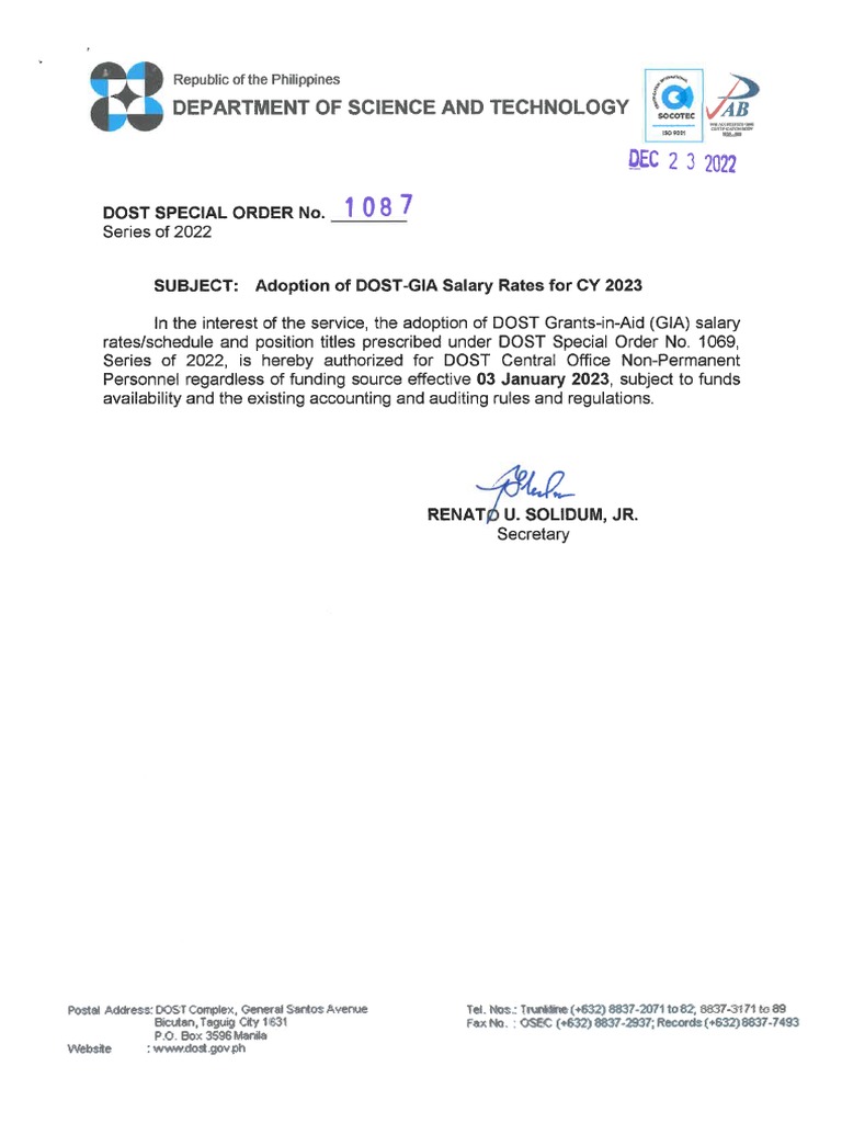 2023 Salary Rates | PDF