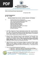 SHS Curriculum Outline&courses | PDF | Curriculum | Learning