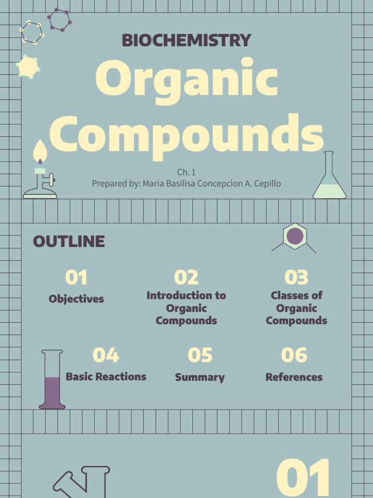 Lesson 1 Organic Compounds | PDF | Alkane | Amine