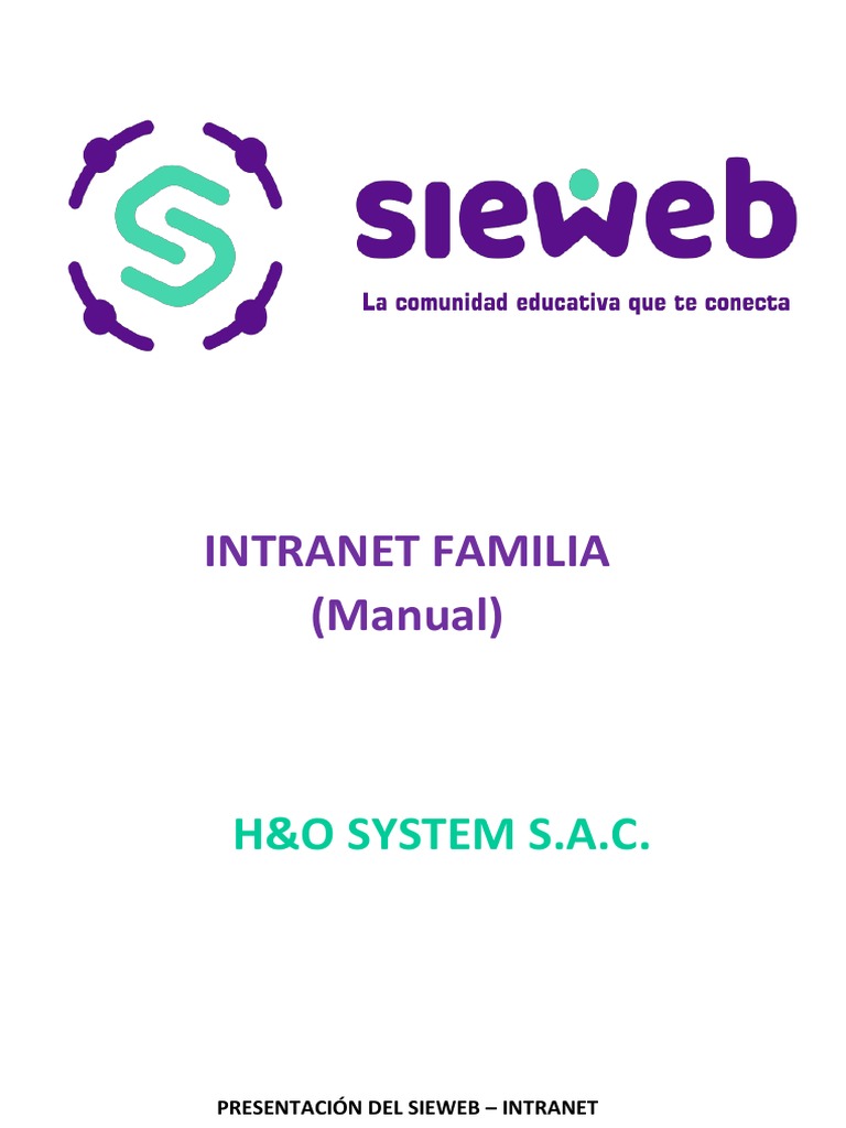 Manual para Ingresar A Sieweb | PDF | Ventana (informática) | Software