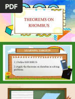 Theorems On Rectangle | PDF | Rectangle | Geometric Shapes