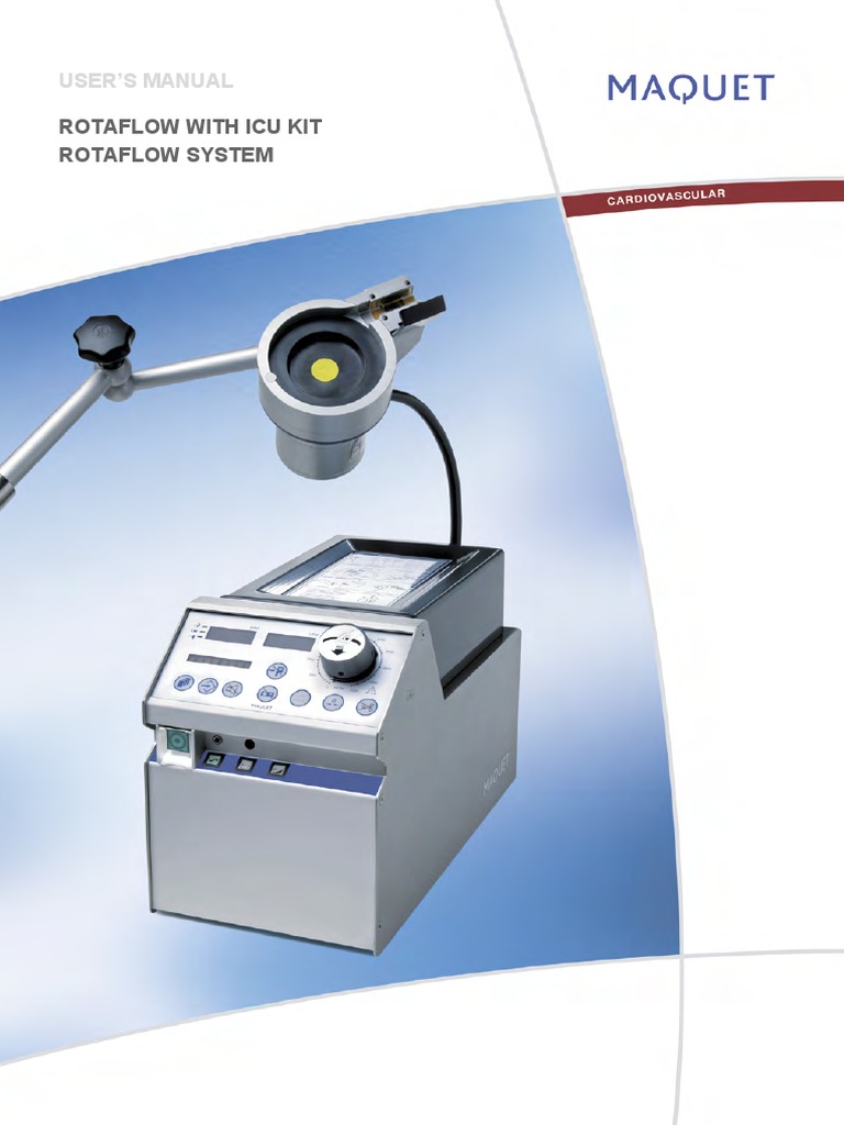 Maquet Ecmo User Manual Pdf Pump Switch