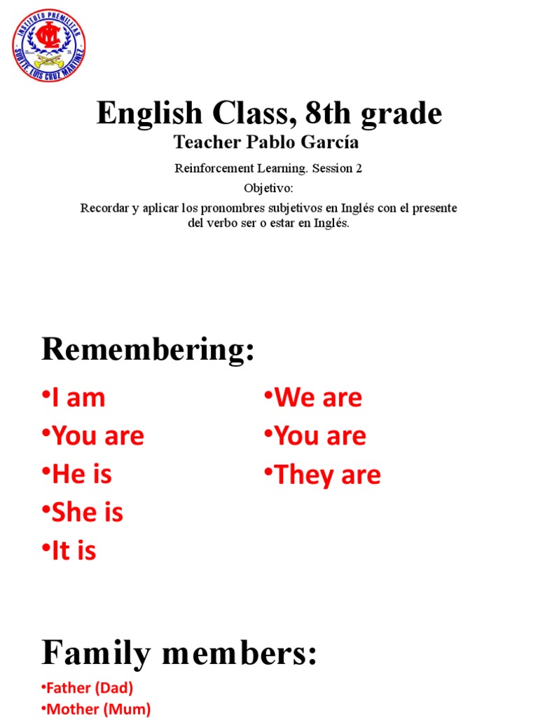 Reinforcement Learning Session 2 8th Grade | PDF | Language Arts ...