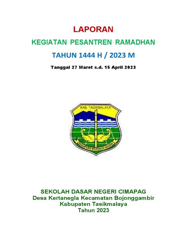 Laporan Pesantren Ramadhan 1444 H | PDF