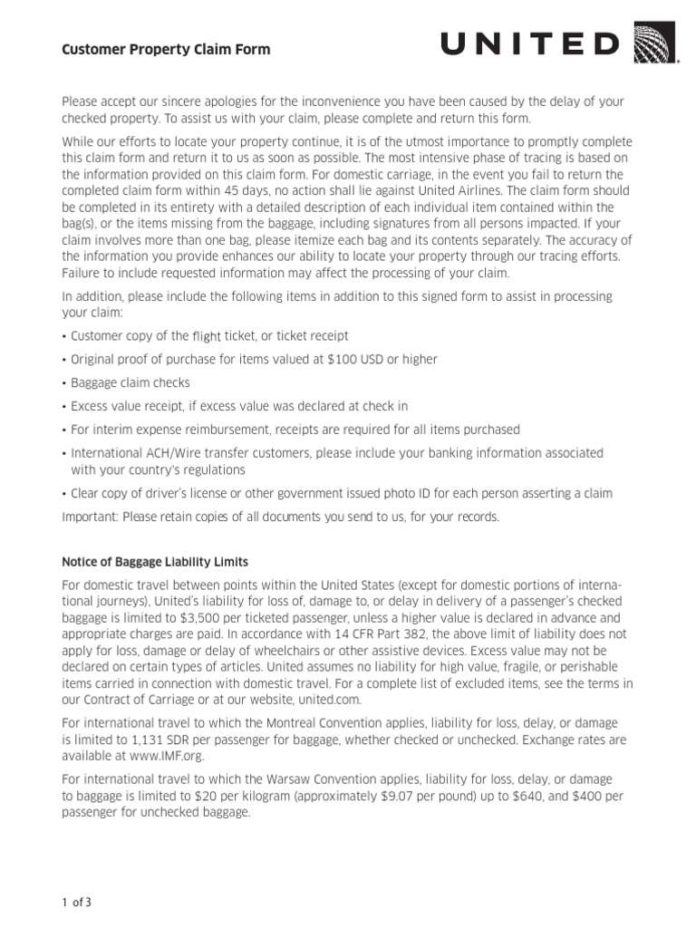 Processing a Customer's Lost Property Claim Form | PDF | Legal Liability