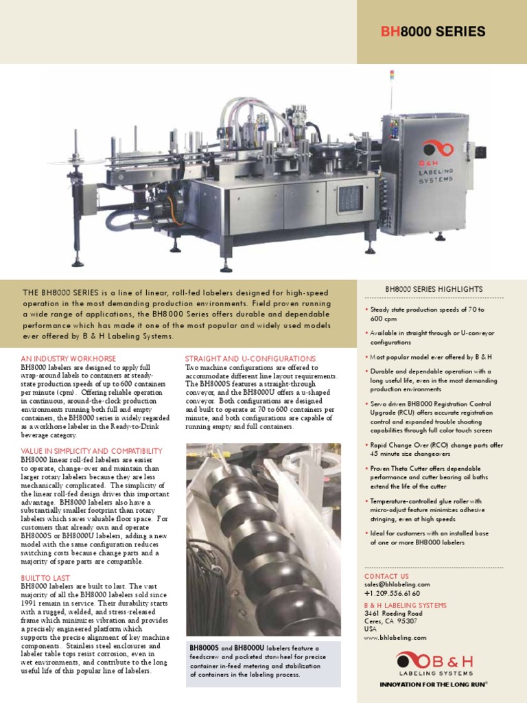 B H Datasheet bh8000 Series 20140924 | PDF | Adhesive | Physical Sciences