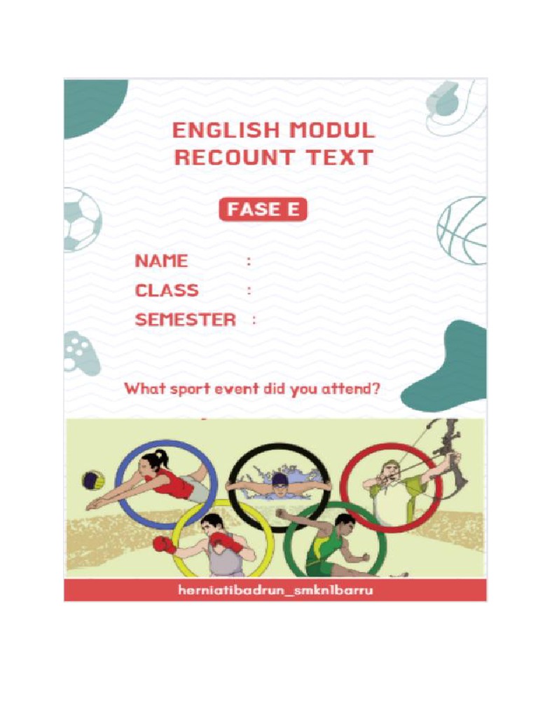 Modul Recount Text | PDF