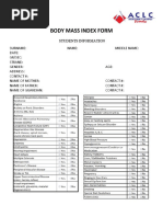 Pnpa Bmi Form | PDF