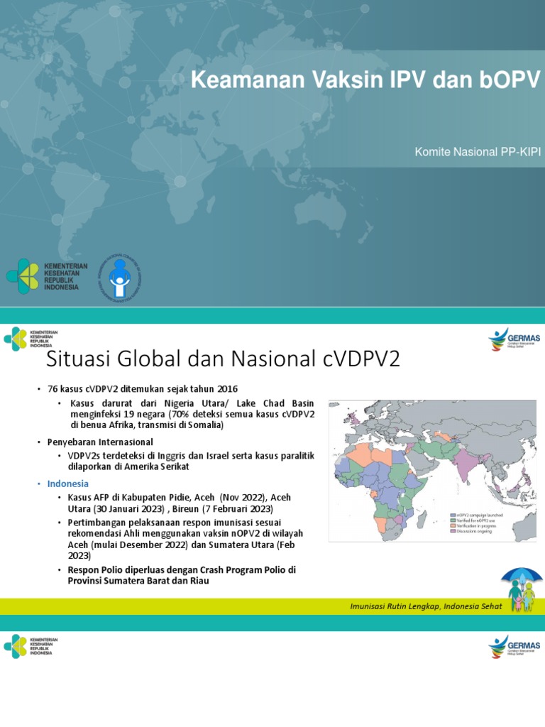 Komnas KIPI - Keamanan Vaksin IPV Dan bOPV Crash Program Polio - ADSOS ...