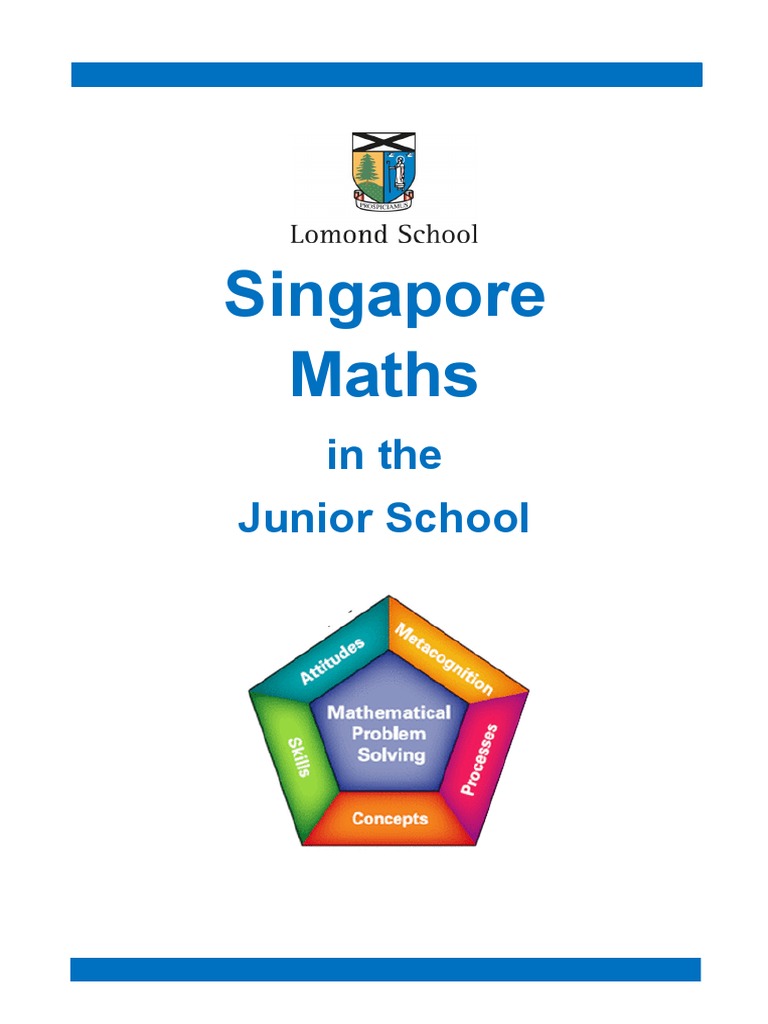 Singapore Maths A Parents Guide | PDF | Understanding | Mathematics