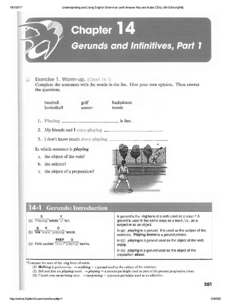 Gerunds and Infinitives Part 1 | PDF