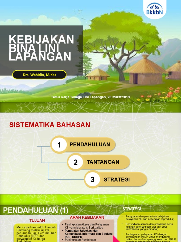 Materi Direktur Kebijakan Lini Lapangan | PDF